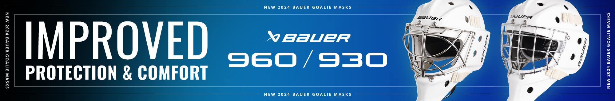 Bauer Goalie Masks: 960 & 930
