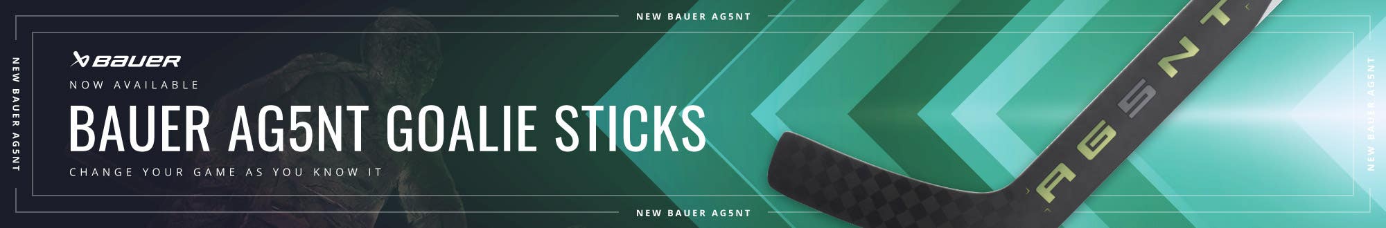 Bauer Ag5nt Goalie Sticks | New for 2023
